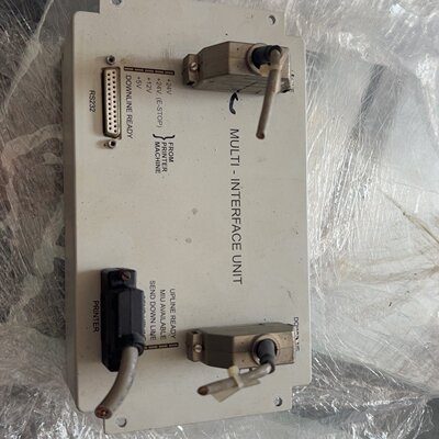 议价DEK锡膏印刷机上的专用多接口通讯单。FMI BOX AS