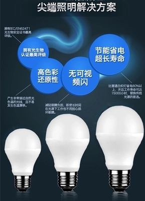 低压防雨防尘led灯泡导热塑包铝灯3w5w7w9wDC12v24v-63V AC24v36v