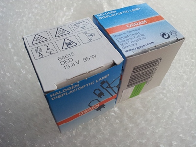 仪器特灯卤素灯杯欧司朗13.8v85w