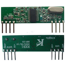 ASK无线接收模块RX3400 抗干扰强 433M快速启动 技术支持方案开发