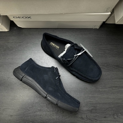 GEOX男士系带休闲乐福鞋 U3646A C4002