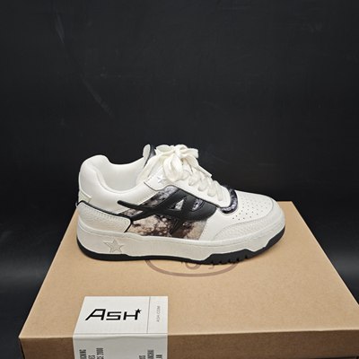 35码 ASH专柜撤柜25新品女鞋百搭系带舒适运动休闲鞋 138289-06