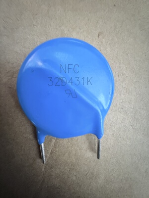 32D431K 压敏电阻431K 32D 32MM 全新剪脚 原装正品铜脚