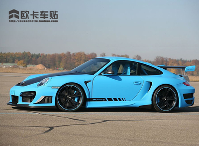 改装侧裙拉花车贴