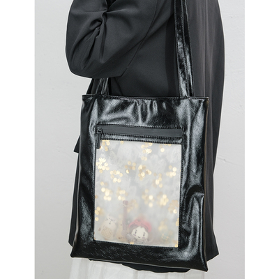 Upgranule小女孩音乐梦想 小众设计师单肩包痛包原创二次元通勤包