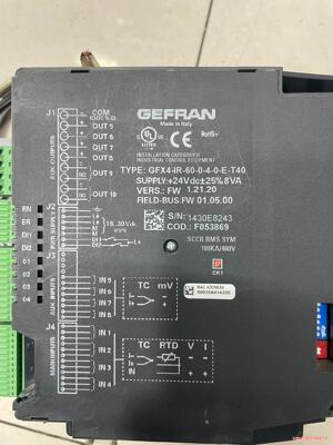 杰佛控制器GEFRAN GFX4-IR-60-0-4-E-T(议价商品）