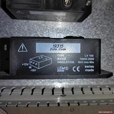 LEM电流互感器19315 LV100 +15v-15v(议价商品）