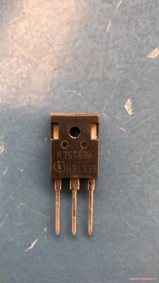 K75T60,英飞凌单管IGBT，75安，600伏，220伏骏营议价商品