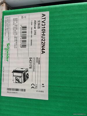 全新原装施耐德变频器ATV310HU22N4A  380V