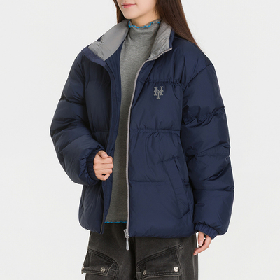 MLB秋冬保暖羽绒服男女装厚外套2026新款户外棉羽运动服3ADJB3166