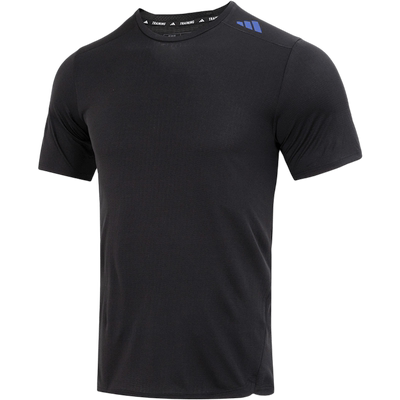 阿迪达斯男装运动服跑步健身训练舒适透气休闲圆领短袖T恤IB9093