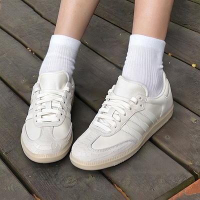 adidas阿迪达斯三叶草男女鞋SAMBA OG W运动鞋低帮休闲鞋IH9148
