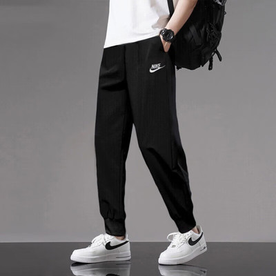 Nike耐克男裤休闲裤束脚小脚长裤卫裤针织透气运动裤FQ4331-010