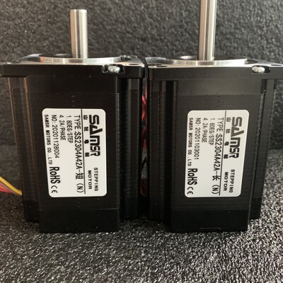 山社57系列步进电机SS2304A42A直流24V马达2.4Nm大扭力高转速电机