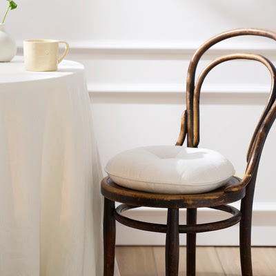 The white company英国代购棉坐垫椅垫柔软舒服透气简约久坐纯白