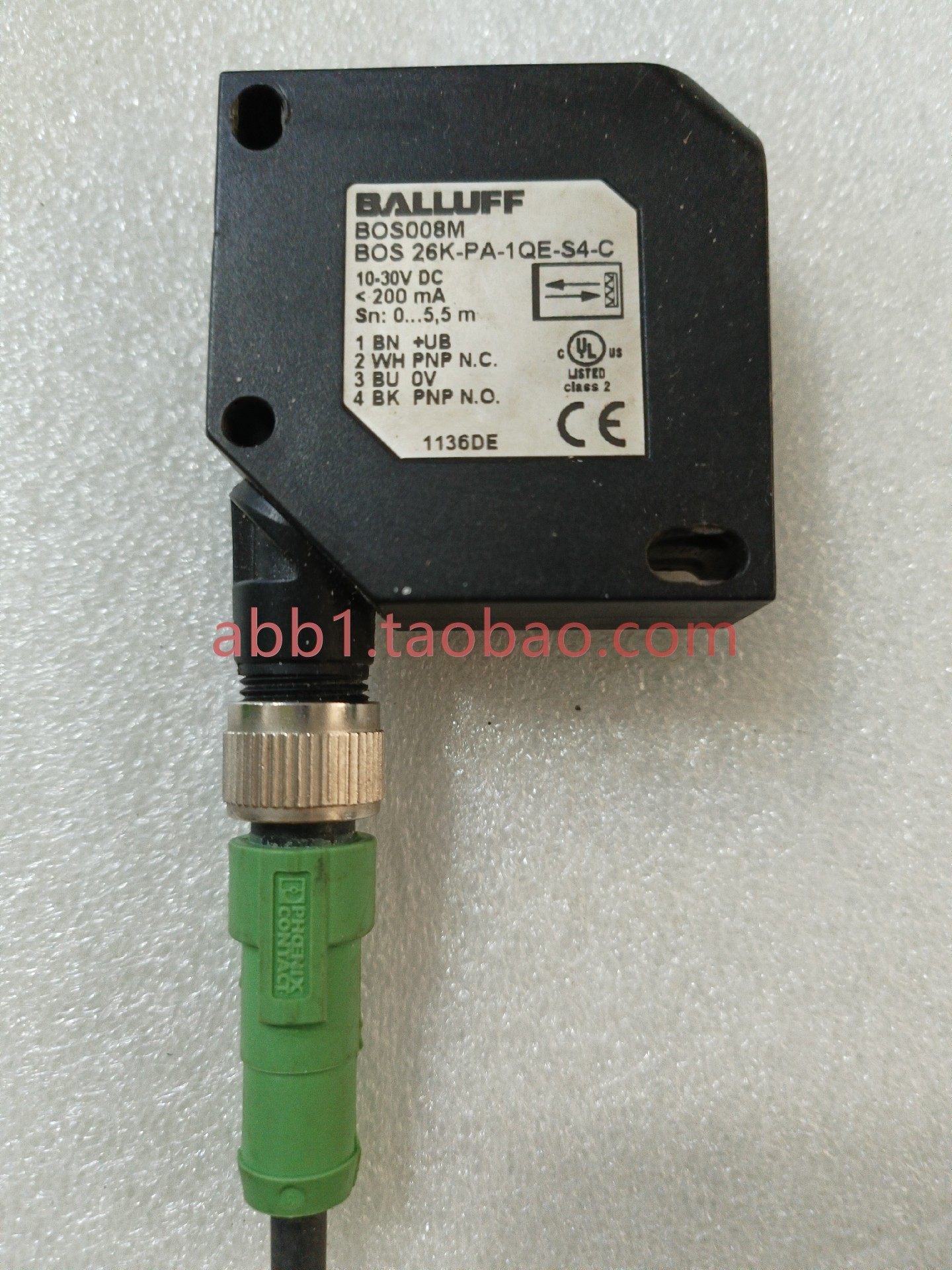 巴鲁夫传感器B0S008M BOS 26K-PA-1QE-S4-C进口_虎窝淘