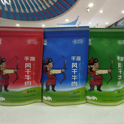蒙牧手撕牛肉干250克