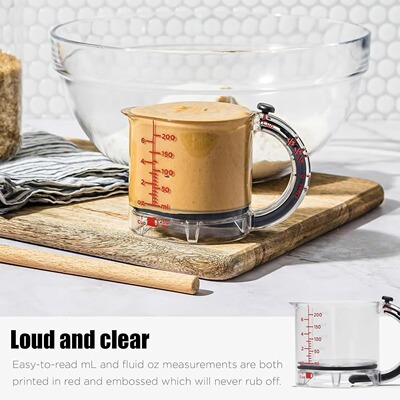 跨境热销1-in-all adjustable measuring cup 一合多用可调节量杯
