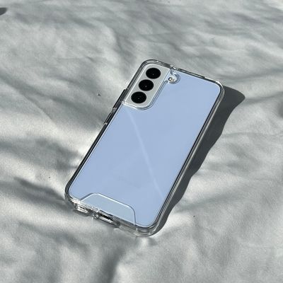 三星S23亚克力硬壳软边框防摔