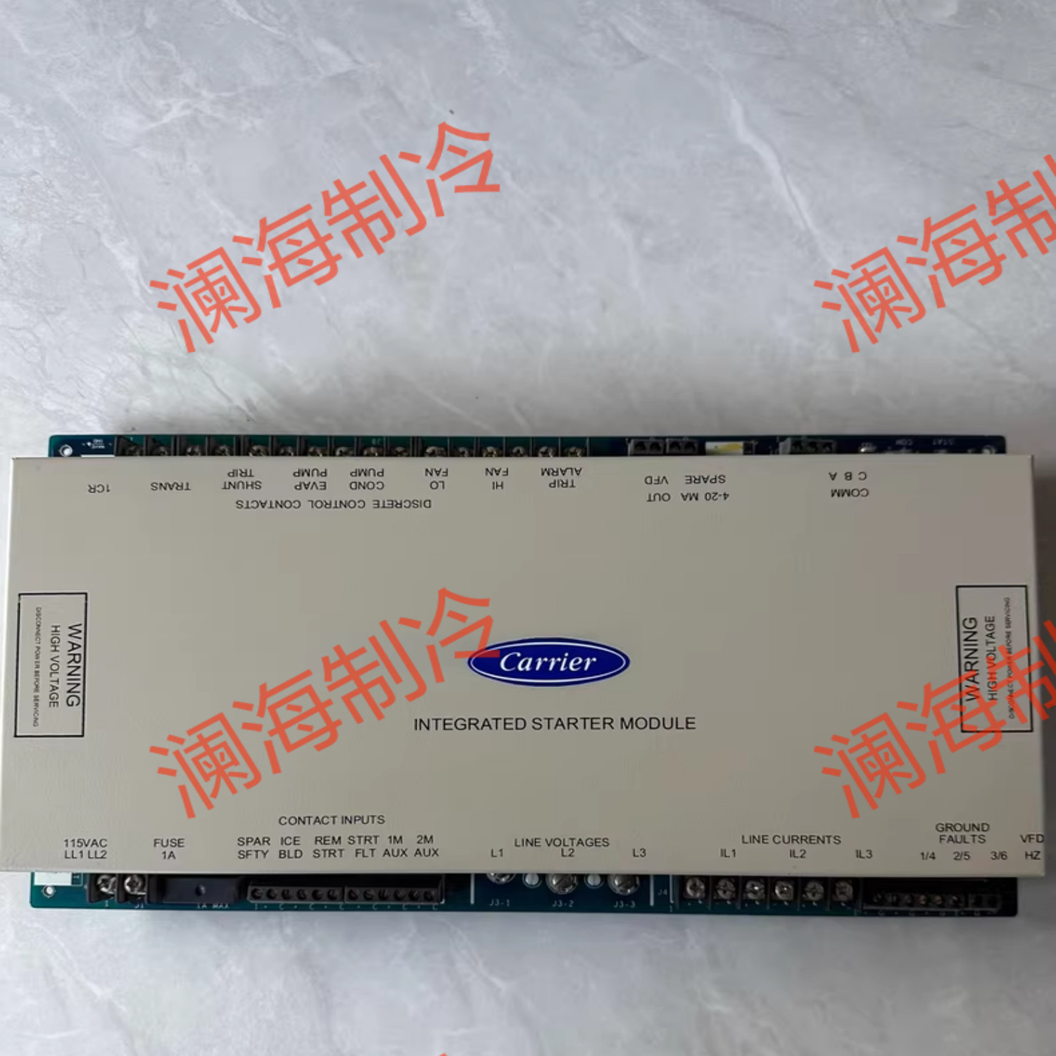 开利中央空调CEPL130259-07-R离心机配件ISM2启动模块19XR0401220