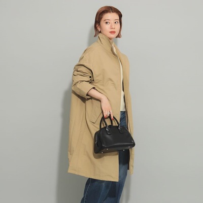 日本代购直邮fred perry Sport Coat立领双拉链外套风衣日常百搭