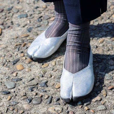 日本制代购直邮Marugo MARY合成鞋面分趾鞋复古百搭舒适女标楦细