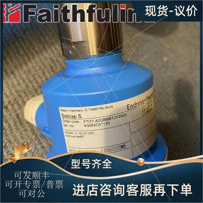 议价E+H FTI77-A2GBBBTJY2A2A 恩德斯豪电容料位计 Solicap FEI50