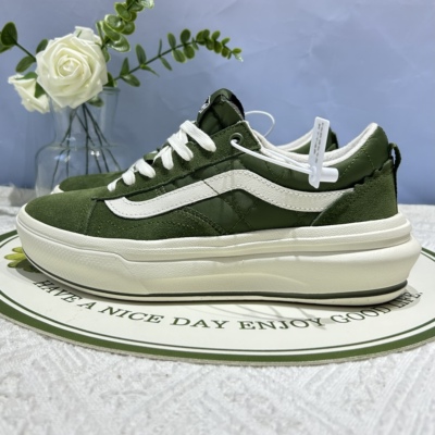 Vans OldSkool防滑百搭秋冬薄绒增高男女同款休闲板鞋VN0A4BVLE02