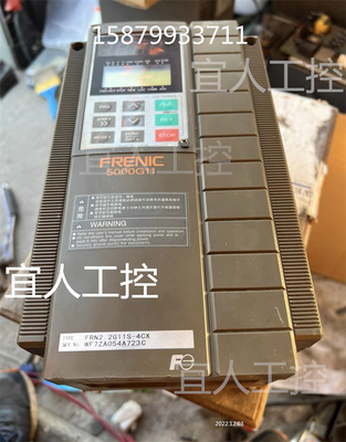 富士变频器FRN2.2G11S-4CX 2.2KW 380V原装拆机FRENIC 5000G11
