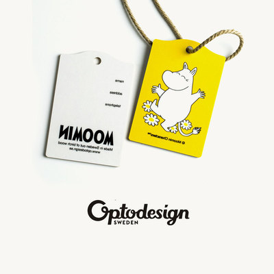 瑞典Optodesign姆明旅行箱行李牌