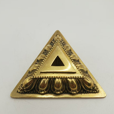 纯铜普巴撅金刚杵降魔杵橛底座