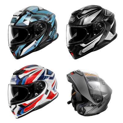 SHOEINEOTEC3揭面盔双镜片