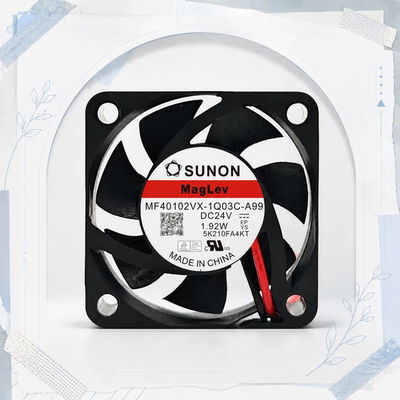全新SUNON建准4010 4020 4028 5V 12V 24V 4CM磁悬浮静音散热风扇