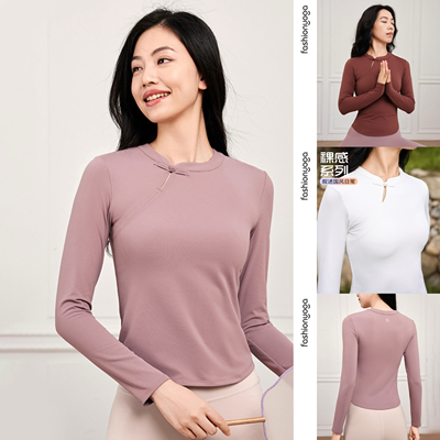 瑜伽服新中式基础简约休闲