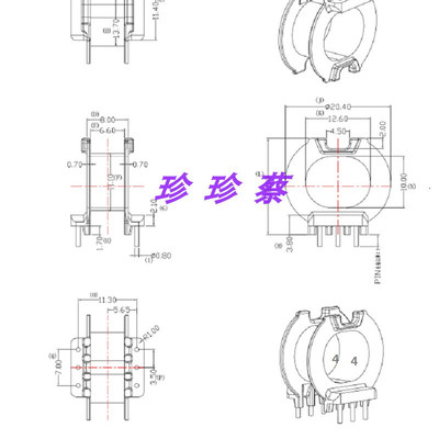 ATQ23.7骨架卧式3+3针