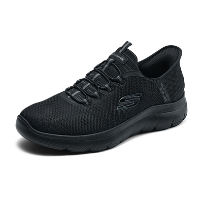 斯凯奇男款缓震闪穿鞋休闲鞋