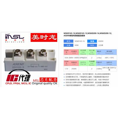 MSKD200-16美时龙FPGA芯片配齐