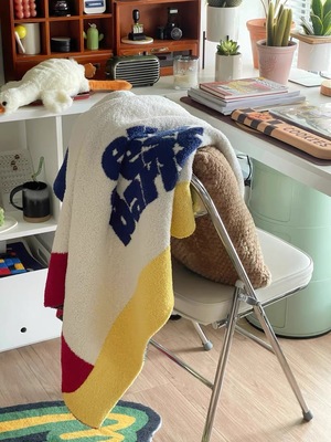 Pillow Talk秋冬软绵绵毯子高级沙发毯露营毯披肩毛毯子午睡盖毯