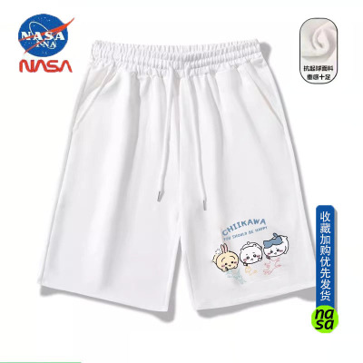NASA潮牌吉伊卡哇乌萨奇短裤