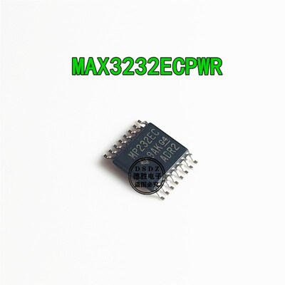 MAX3232ECPWR 丝印MP232EC 驱动器芯 SSOP16 全新原装 现货热卖