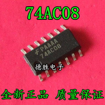 74AC08SCX 74AC08 SN74AC08 SOP14 逻辑芯片 全新正品现货