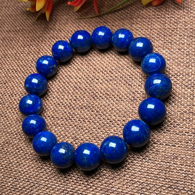 天然青金石手链单圈原色女款手串