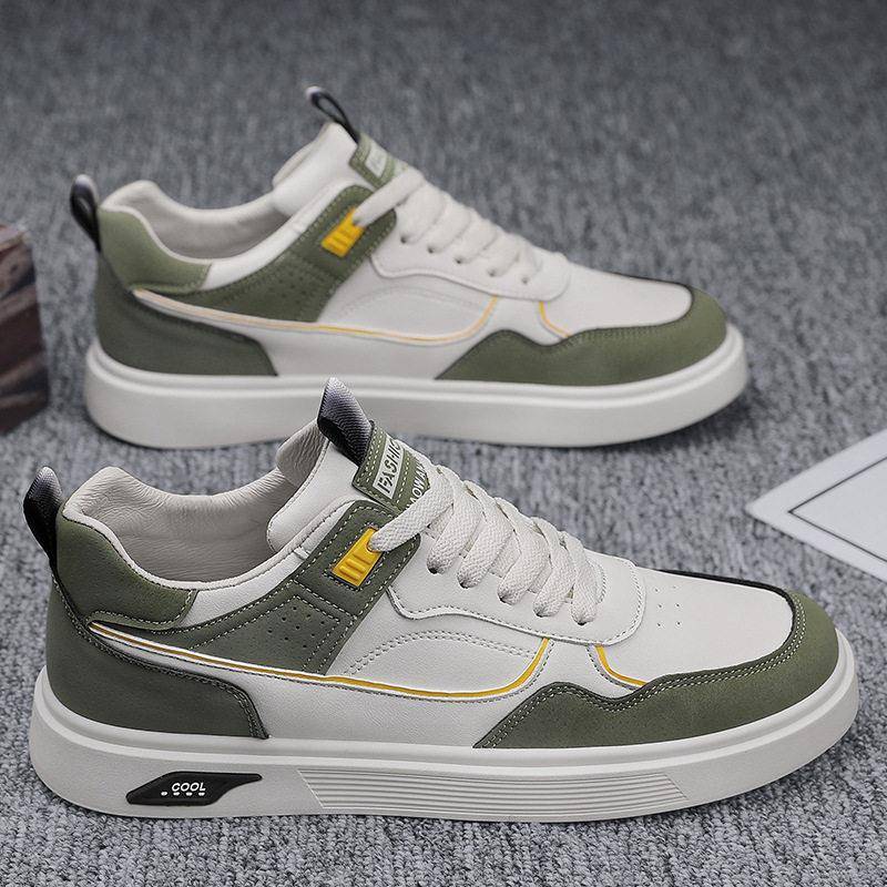 Men's Skateboarding Shoes Casual Lace-up Sneakers - Solid