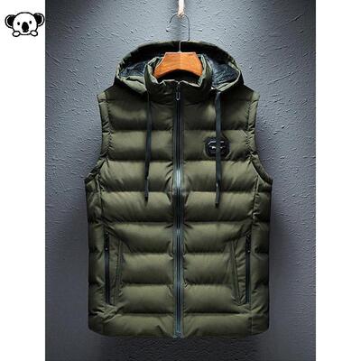T 19673 Men Windproof Vest Casual Warm Daily休闲马甲