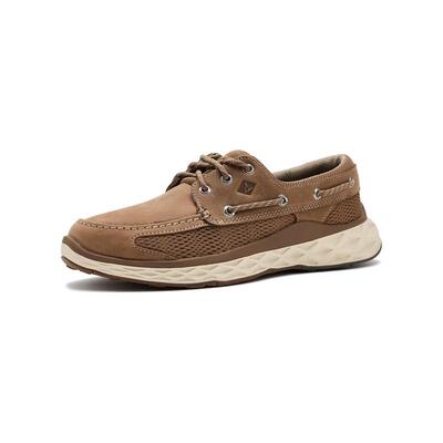 海外代购SPERRY男士时尚休闲鞋防滑抓地透气舒适圆头系带