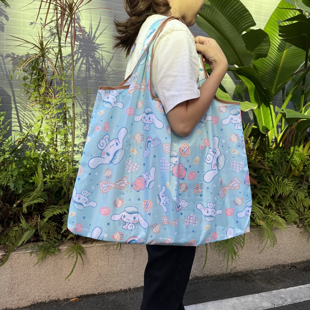 加大容量超市环保购物袋可折叠便携妈咪旅行收纳袋手提袋买菜包女