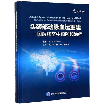 asy 头颈部动脉血运重建:图解脑卒中预防和治疗 Horia Muresian原著 9787565919886 北京大学医学出版社