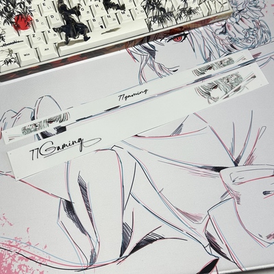 77gaming狼珠hero84he系列灯箱贴纸二次元电竞游戏键盘灯罩贴纸