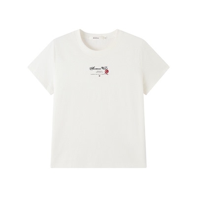 断码特价 AVVENN | 正品秋装字母短袖T恤AL71001531