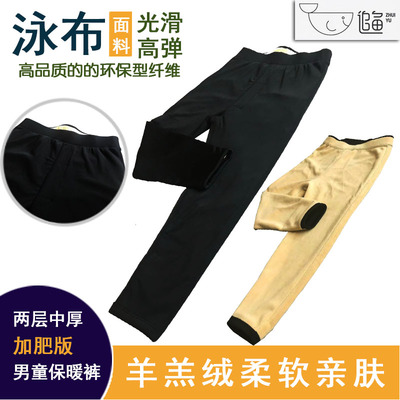 21新款中厚加肥版泳布棉裤